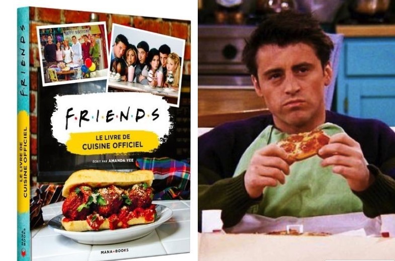 FRIENDS : le livre de cuisine dispo’ en Belgique • FUN Radio