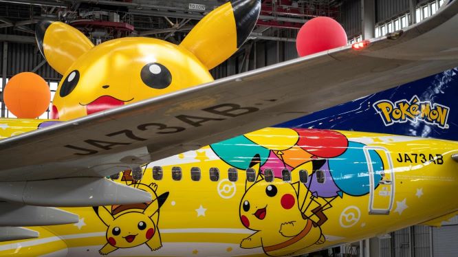 Pokémon a 25 ans : voici un avion en hommage à Pikachu • FUN Radio