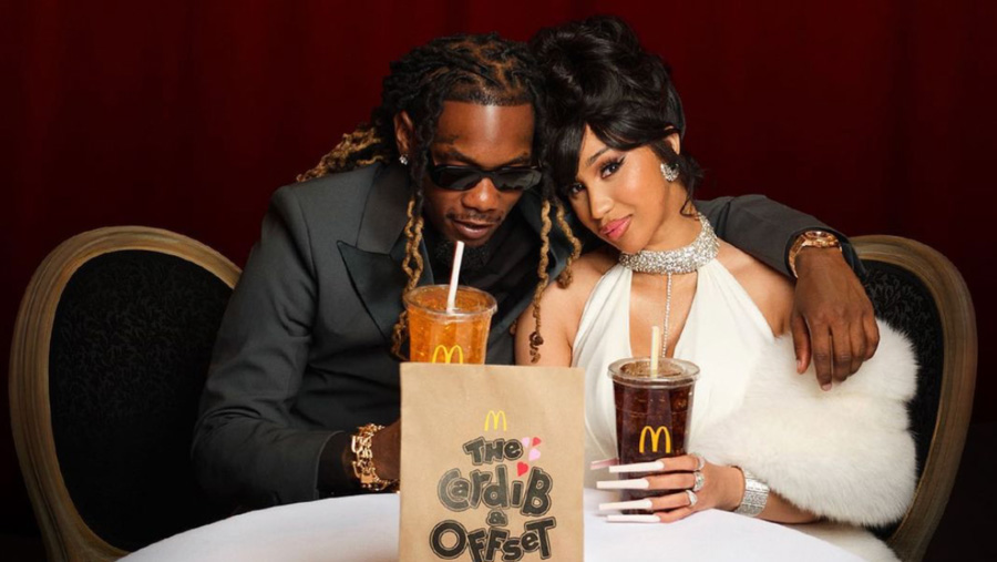 McDo spécial Saint-Valentin : Le Cardi B & Offset Meal • FUN Radio