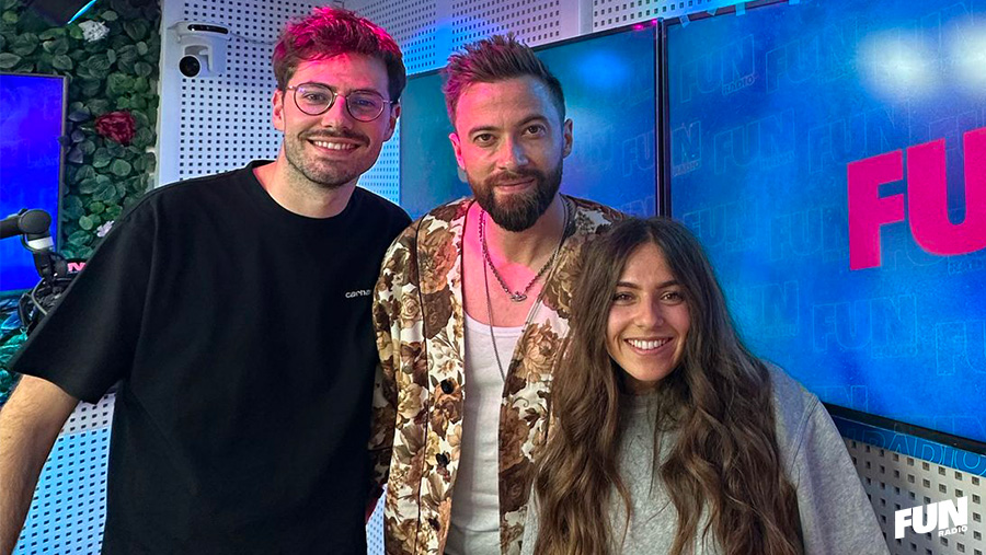 Nino Arial, l’invité de Simon et Mano sur Fun Radio : entre rires, confidences et impro ! • Fun ...